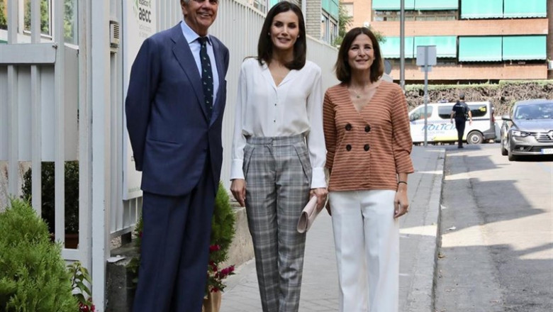 La Reina Letizia visita el nuevo 'Espacio Activo contra el Cáncer' de ...