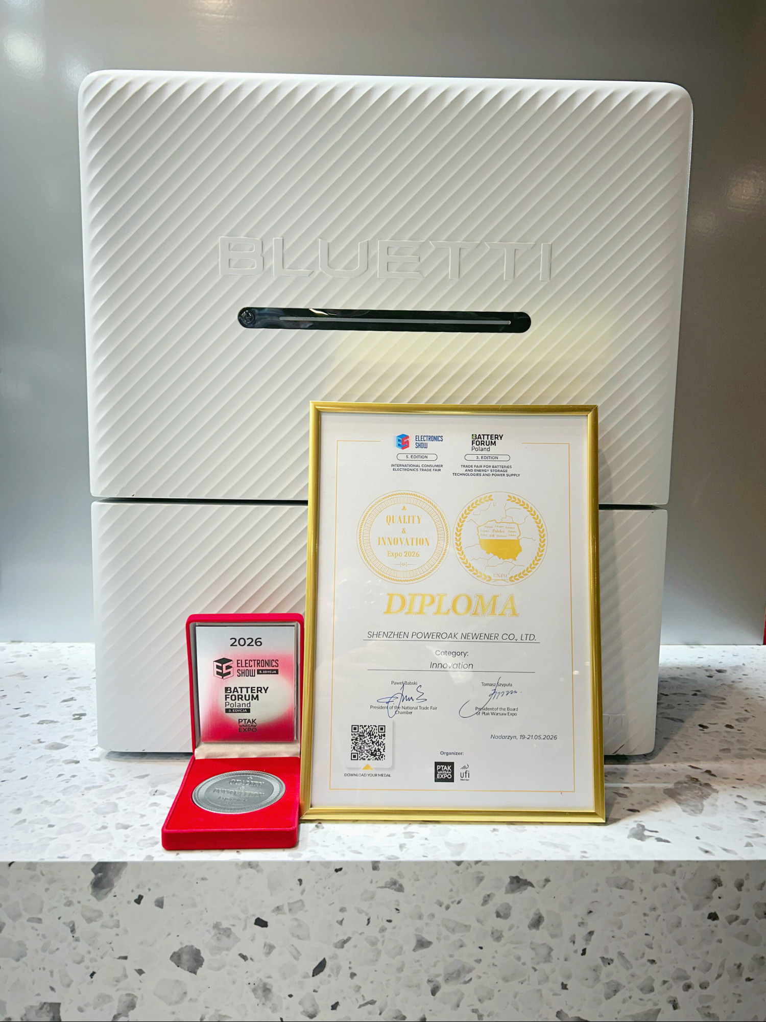 BLUETTI gana el premio a la innovación en la Feria de Electrónica de ...