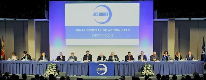 Economía/Empresas.- Acerinox ratifica su compromiso cero emisiones en 2050 en línea con los ...